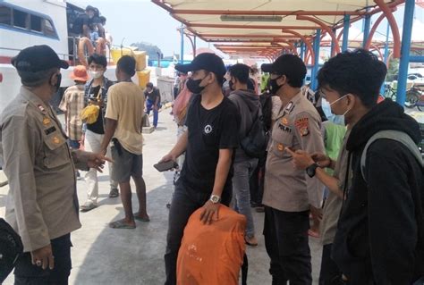 Ketatkan ProKes Dan Wajibkan Scan Barcode Peduli Lindungi Di 4 Dermaga
