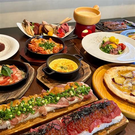肉寿司や黒毛和牛も食べ放題？！meatmgram ←“超肉 ブログ 梅田の肉バルなら肉バルミートマーケット 梅田店