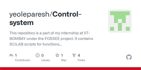 Github Yeolepareshcontrol System This Repository Is A Part Of My
