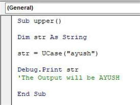Vba Strings In Excel Geeksforgeeks