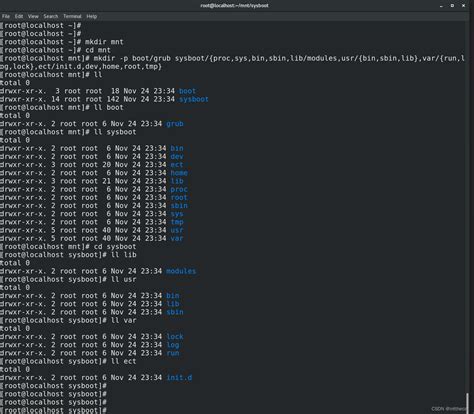 Linux文件系统层级与常用命令详解 Csdn博客