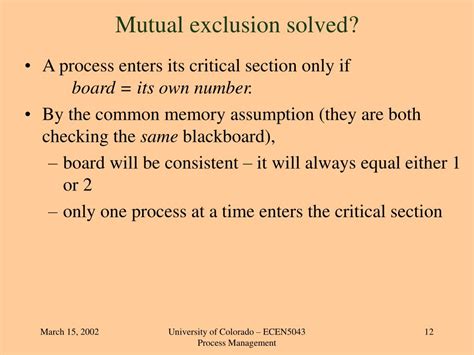 Ppt Mutual Exclusion And Semaphores Powerpoint Presentation Free Download Id1308903 Ppt Mutual Exclusion And Semaphores Powerpoint Presentation Free Download Id1308903