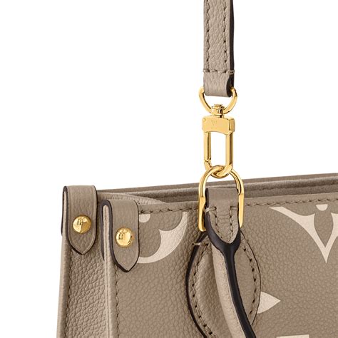 Onthego Bb 雙色 Monogram Empreinte 皮革 托特包 M47054 Louis Vuitton