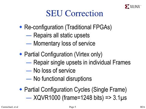 ppt seu mitigation techniques for virtex fpgas in space applications