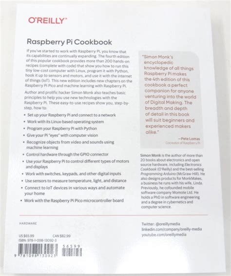 Raspberry Pi Cookbook 4th Edition