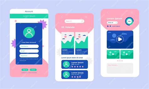 Premium Vector Ui Ux Element Set