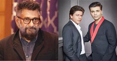 Vivek Agnihotri Accuses Shah Rukh Khan And Karan Johar Of ‘over