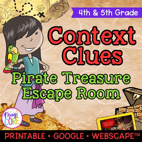 Context Clues Escape Room For 4th And 5th Grade Magicore Worksheets