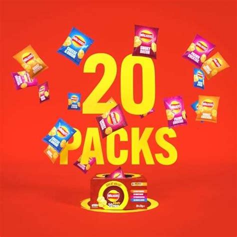 Savour Walkers Meaty Variety Multipack Crisps 20x25g At 3 50 Via