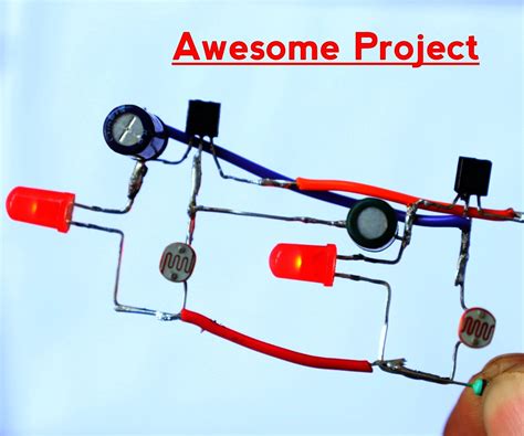 Light Sensitive Double Led Blinker 13 Steps Instructables