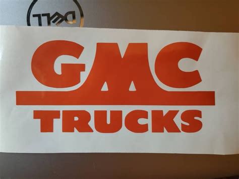 Vintage Gmc Truck Logo Vinyl Sticker Etsy