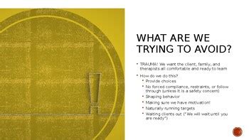 ABA Parent Training Powerpoint Template By Ryan Johnson TPT