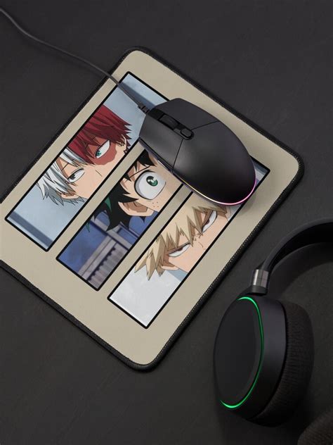 My Hero Academia Shoto Todoroki And Izuku Midoriya And Katsuki Bakugo