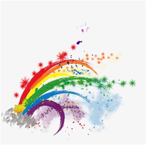 Creative Creative Rainbow Stars Png Clipart Artistic Artistic Sense