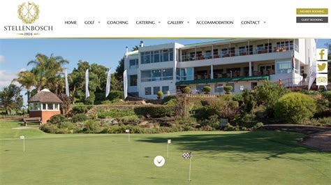 Stellenbosch Golf Club Modern Web Presence