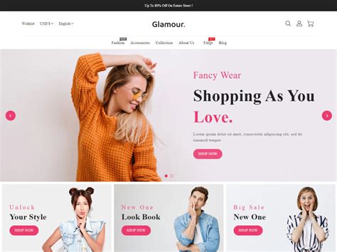 UX UI Design Of E Commerce Website Shopify Website Upwork