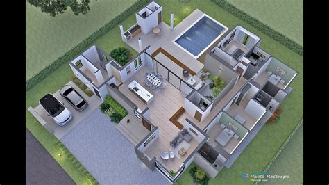 Planos De Casas Con Piscina 2023 Vrogue Co