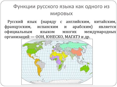 Русский язык как один из мировых языков презентация онлайн