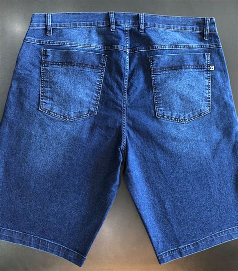 Bermuda Jeans Plus Size 001197 PlusMan Brasil