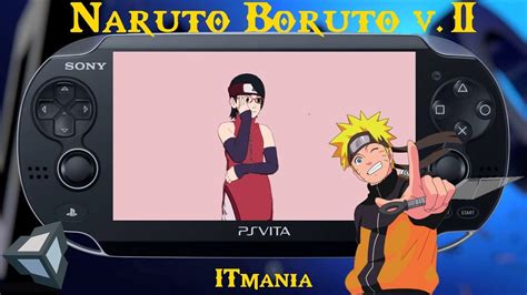 Naruto Boruto V2 Ps Vita Homebrew Unity Game Youtube