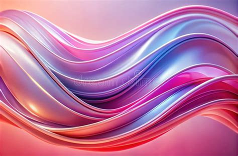 Flowing Gradient Design With Soft Pastel Hues Pinks Reds Purple Aesthetic Background