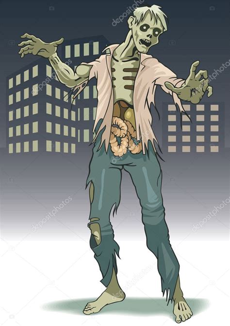 Zombie — Stock Vector © Yuran1 3956712