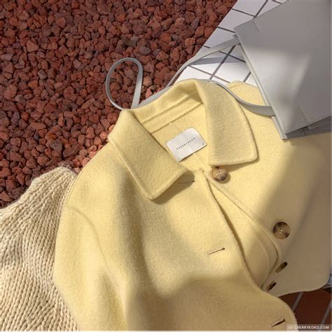 당일발송 숏 핸드메이드 코트