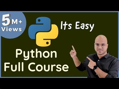 Python For Beginners Programming Tutorial Video Lecture Mcat