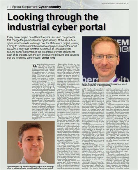 Hassan Durra On Linkedin At Siemens Energy We Take Cybersecurity Seriously And We Strive