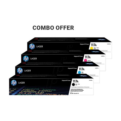 HP A Black Cyan Magenta Yellow Toner Combo Pack