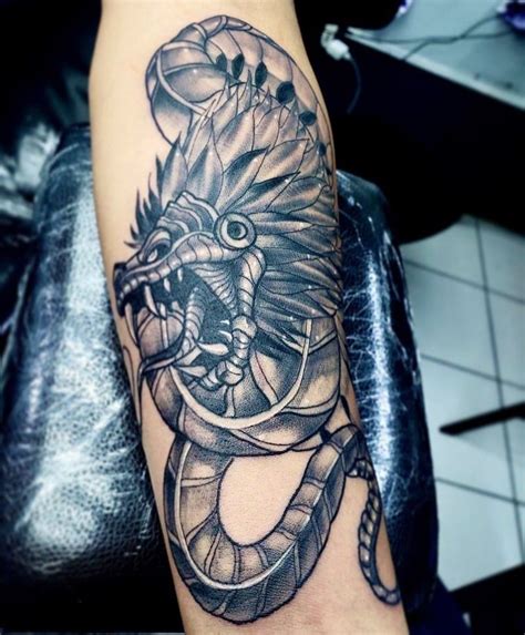 Spirited Quetzalcoatl Tattoos Wild Tattoo Art