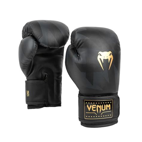 Manusi Box Venum Negru Auriu 10oz Emag Ro