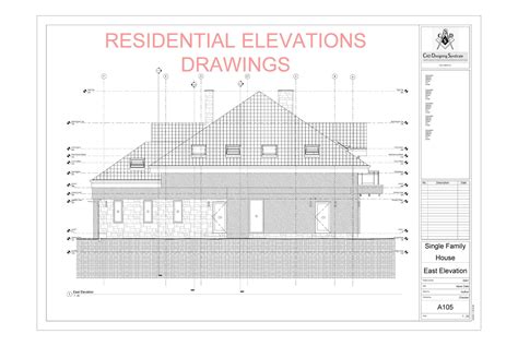 Revit Residential Plans And Elevations Cad Designing Syndicate Llc