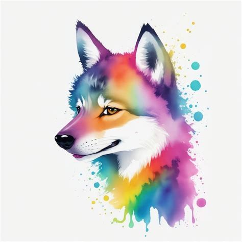 Premium Photo Polka Dot Art Object Fox Vector Cartoon