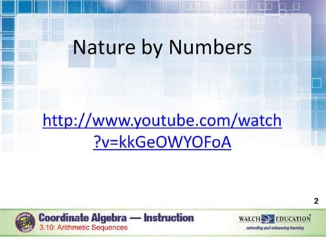 Lesson Ppt Arithmetic Sequences Pptx
