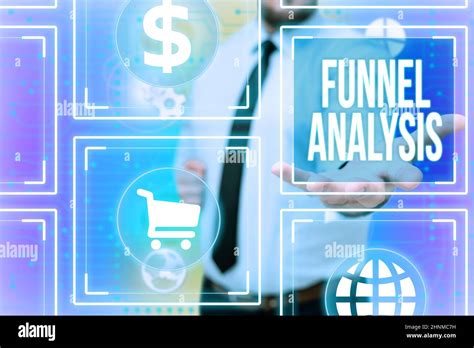Hand Writing Sign Funnel Analysis Concept Meaning Mapping And Analyzing A Series Of Events
