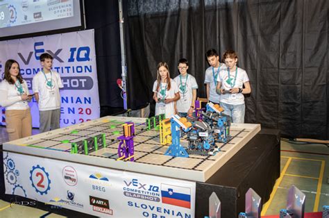Slovenian Open Vex Iq Competition 2022 2023 Slapshot Robotics Slovenia