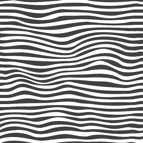 Premium Vector Wave Pattern Seamless Background Vector