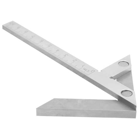 Règle d angle de rapporteur règle d angle en acier inoxydable largement utilisée opération