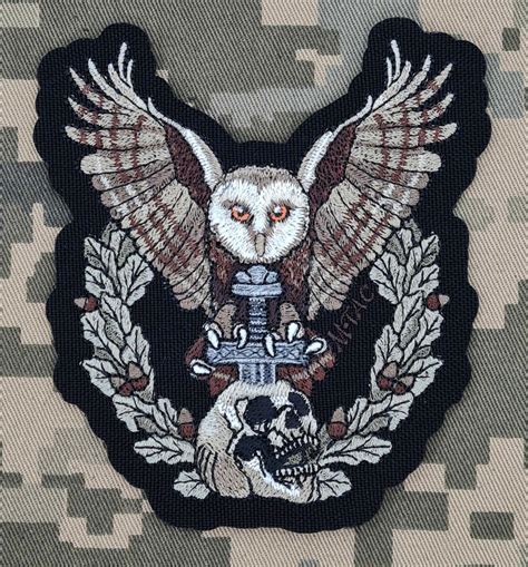 шеврон Мертва голова нашивка totenkopf patch