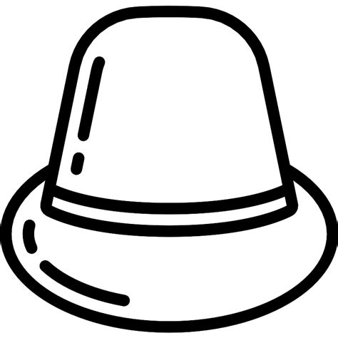 Bowler Hat Hipster Vector Svg Icon Svg Repo