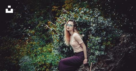 Woman Near Vines Photo Free Woman Image On Unsplash