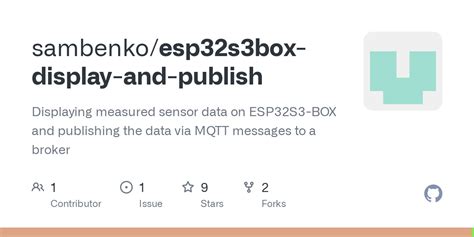 Github Sambenko Esp S Box Display And Publish Displaying Measured