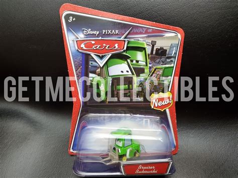 Disney Pixar Cars Bruiser Bukowski Chick Hicks Pitty Walmart 8 Sc Save