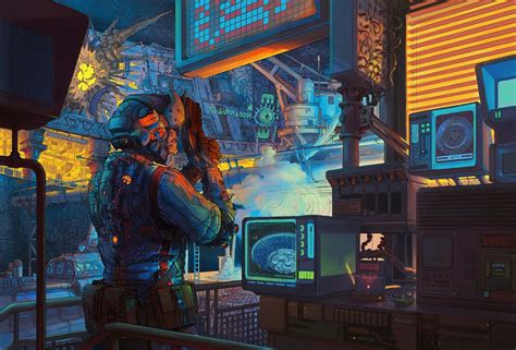 100 Retro Futurism Wallpapers