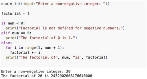 Basics Of Python Factorial Calculator 6 Steps With Pictures