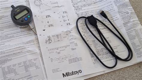 Mitutoyo 543 783b Indicator With Spc Data Port New Screwdriver