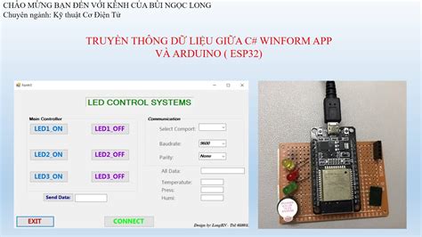 Demo Truyền Dữ Liệu để điều Khiển Arduino Thông Qua Giao Diện C