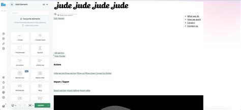 Bebuilder Editor Broken — Betheme Support Forum