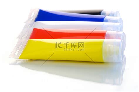 丙烯颜料高清摄影大图 千库网